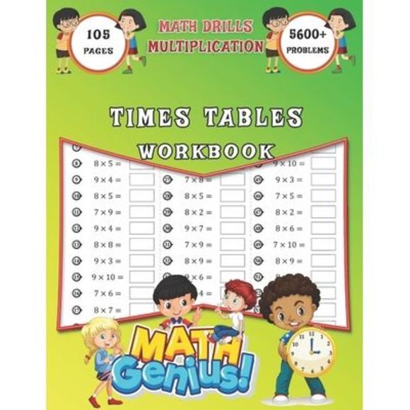 Rbzmath Geniuskids Other Times Tables Workbook Math Drills rbzmath-geniuskids-other-times-tables-workbook-math-drills